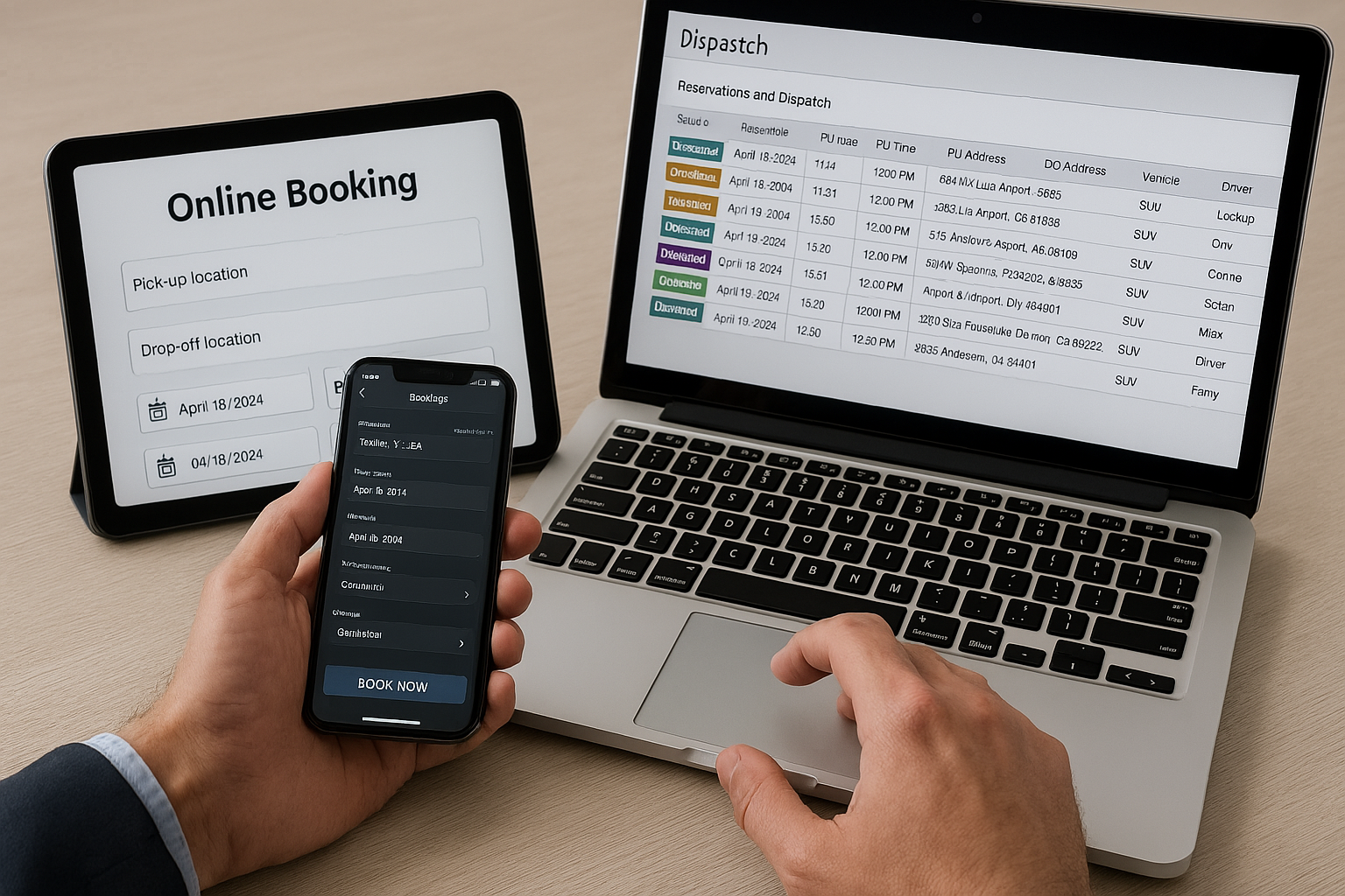 Booking with a Swipe: Comparing the Top Limo-Specific Booking Platforms ...